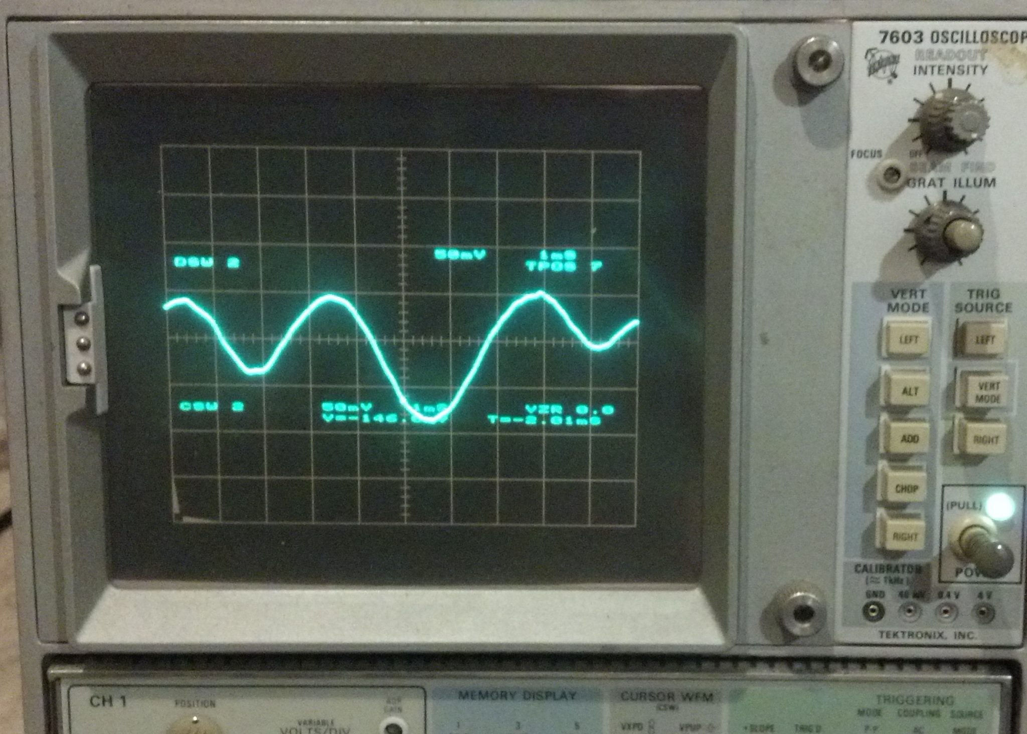 Not quite sine wave scope | Hebrew Nation Online