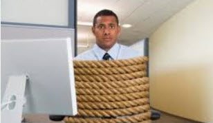 man tied up in ropes | Hebrew Nation Online