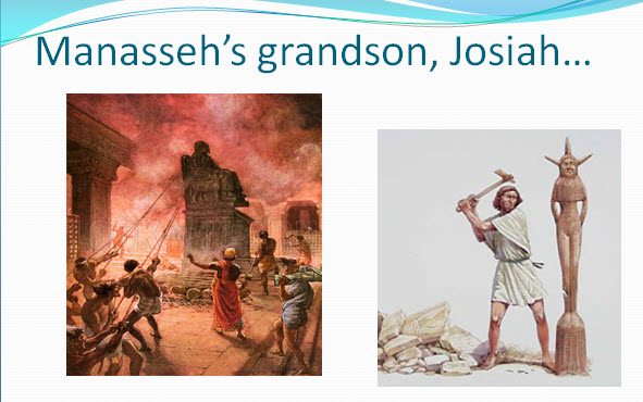 Josiah smashing idols | Hebrew Nation Online