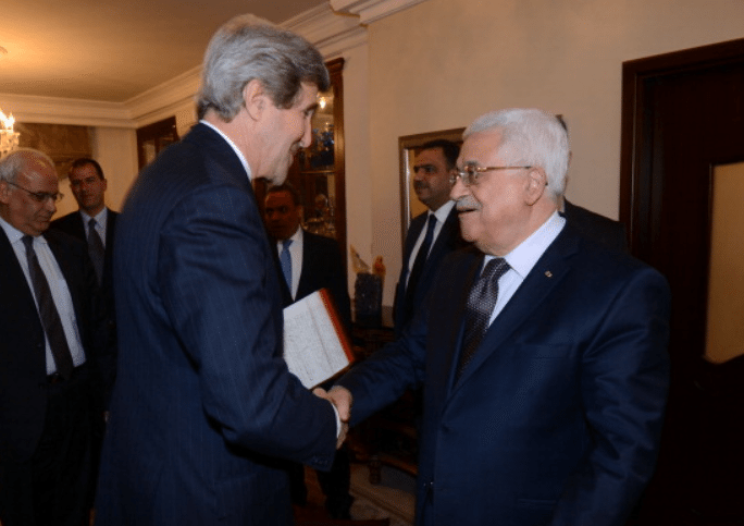 abbas and kerry_extend the talks | Hebrew Nation Online