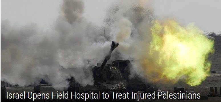 Israeli field hospital to treat injured palestinians | Hebrew Nation Online